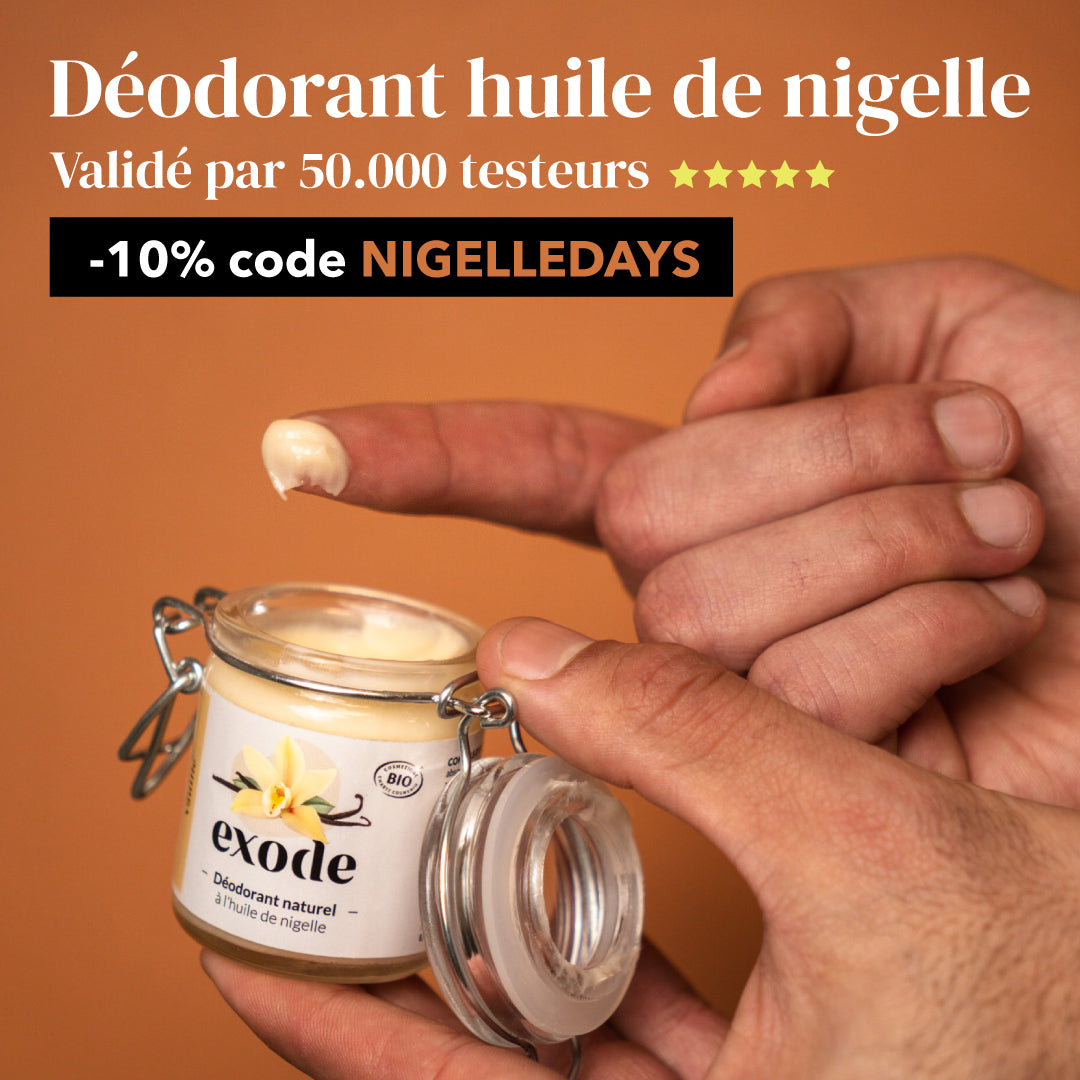 Exode Naturel - Déodorant huile de nigelle – Exode naturel