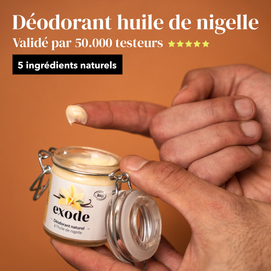 Exode Naturel - Déodorant huile de nigelle – Exode naturel