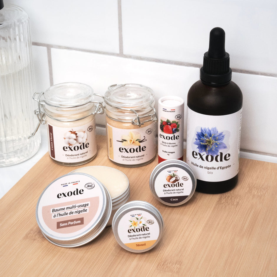 Exode Naturel - Déodorant huile de nigelle – Exode naturel