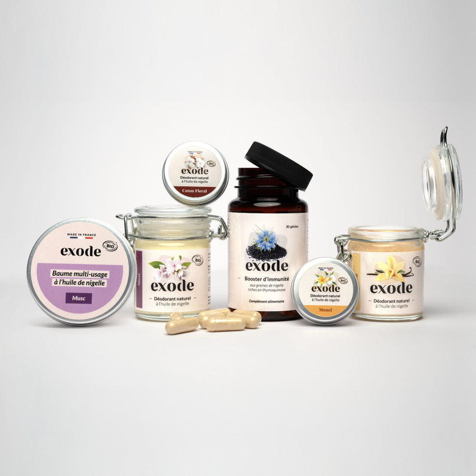 Exode Naturel - Déodorant huile de nigelle – Exode naturel