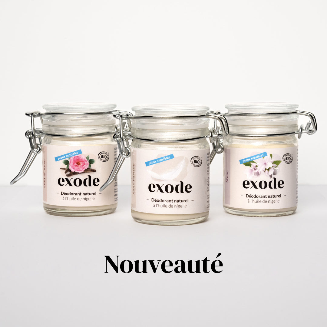 Exode Naturel - Déodorant huile de nigelle – Exode naturel